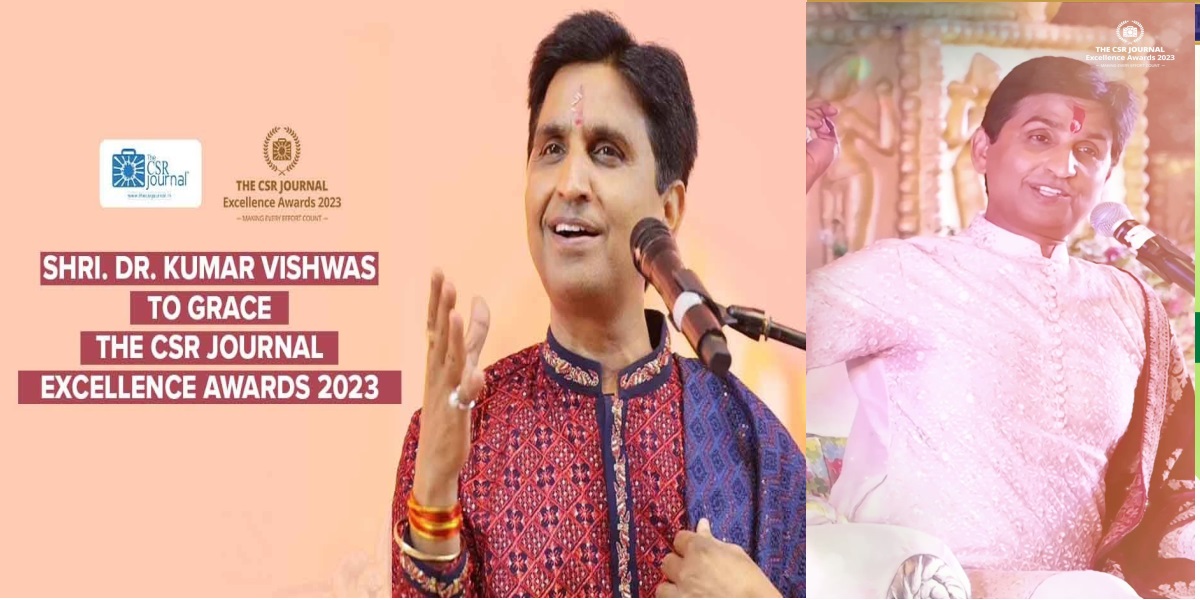 A Literary Luminary: Shri. Dr. Kumar Vishwas Embraced as Youth Icon of ...