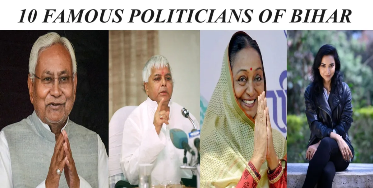 Top 10 Legendary Politicians of Bihar Shaping Bihar's Political Landscape