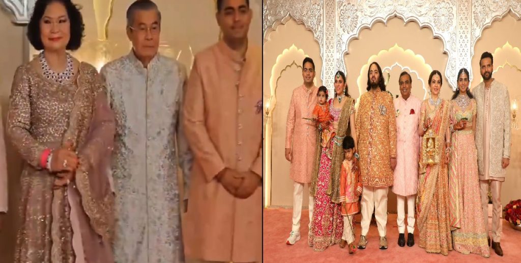 Samsung Owner Lee Jae-yong Attends Ambani Wedding in Mumbai